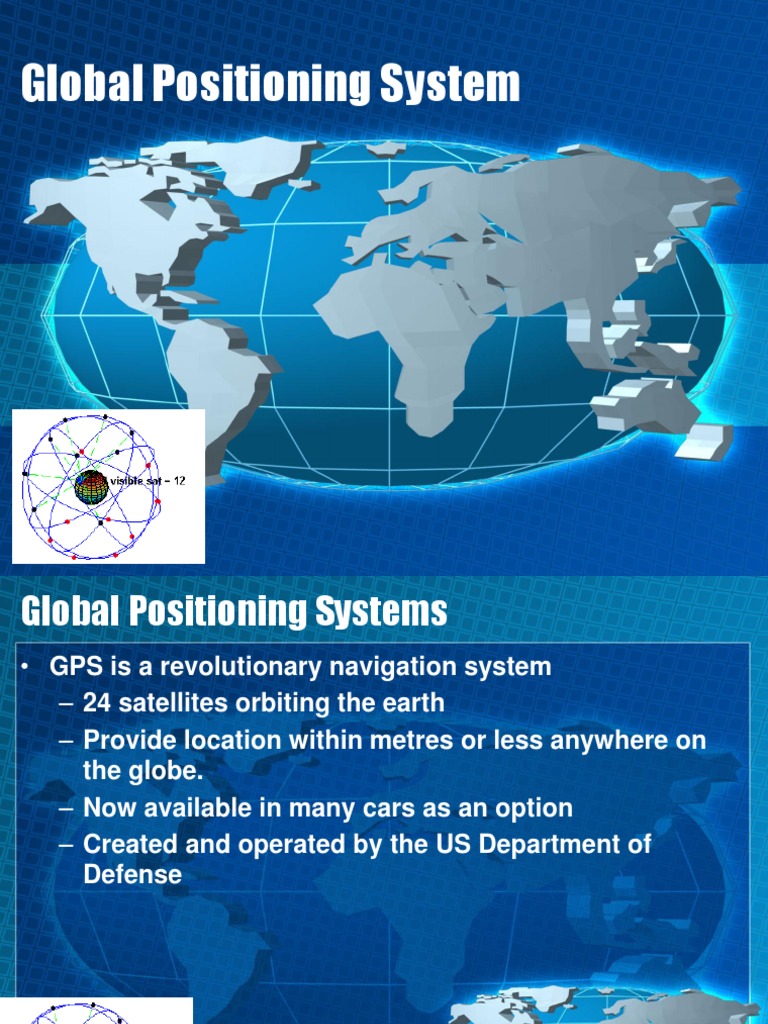 Overview of Global Positioning System | PDF | Global Positioning System ...