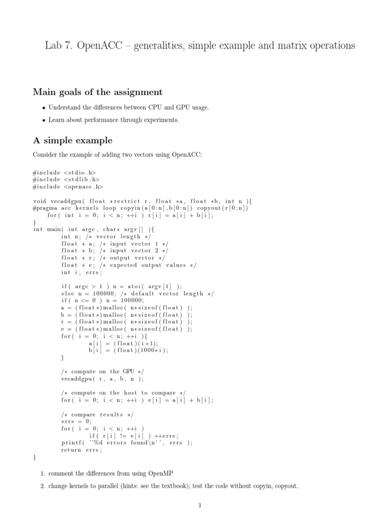 lab7 | PDF | Computing | Computer Programming