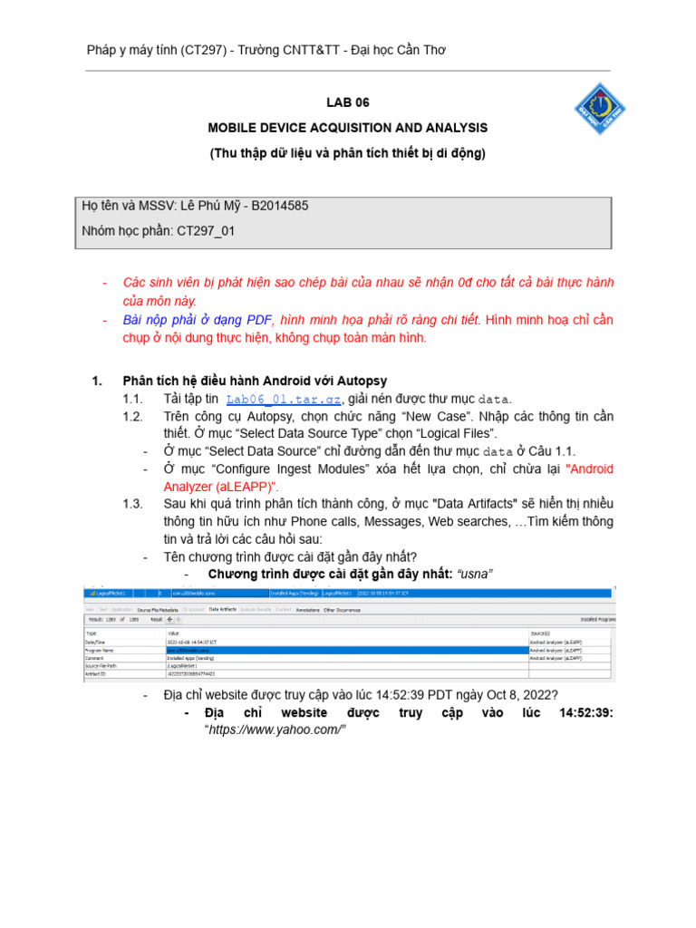 B2014585 CF Lab06 | PDF