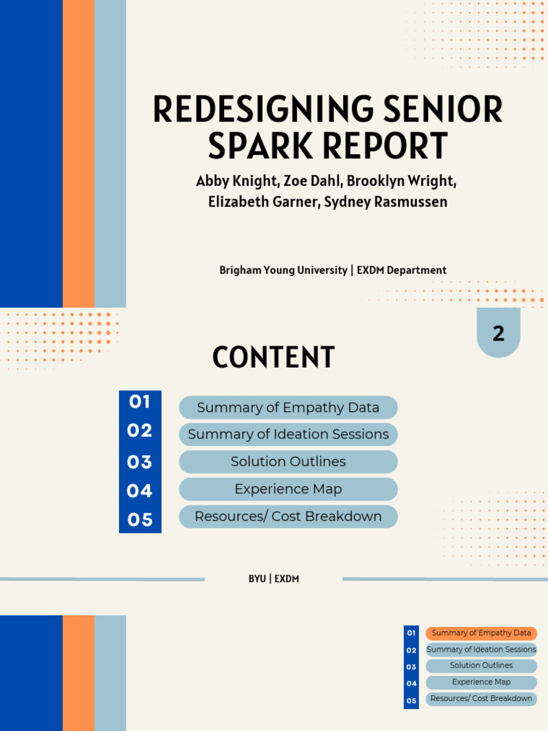 Enhancing Inclusivity in Senior Spark | PDF | Experience | Marketing