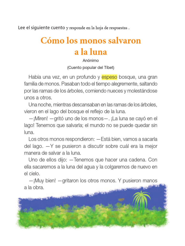 1.8. Lectura Como Los Monos Salvaron La Luna | PDF | Ciencia y matemáticas
