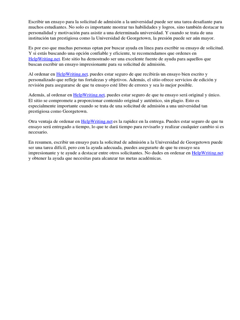 Cómo Escribir Un Ensayo para La Solicitud de Admisión A La Universidad ...