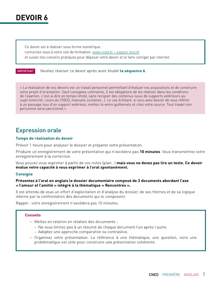 7AN17DVWB0622 - Devoir 6 | PDF | Characters In Romeo And Juliet