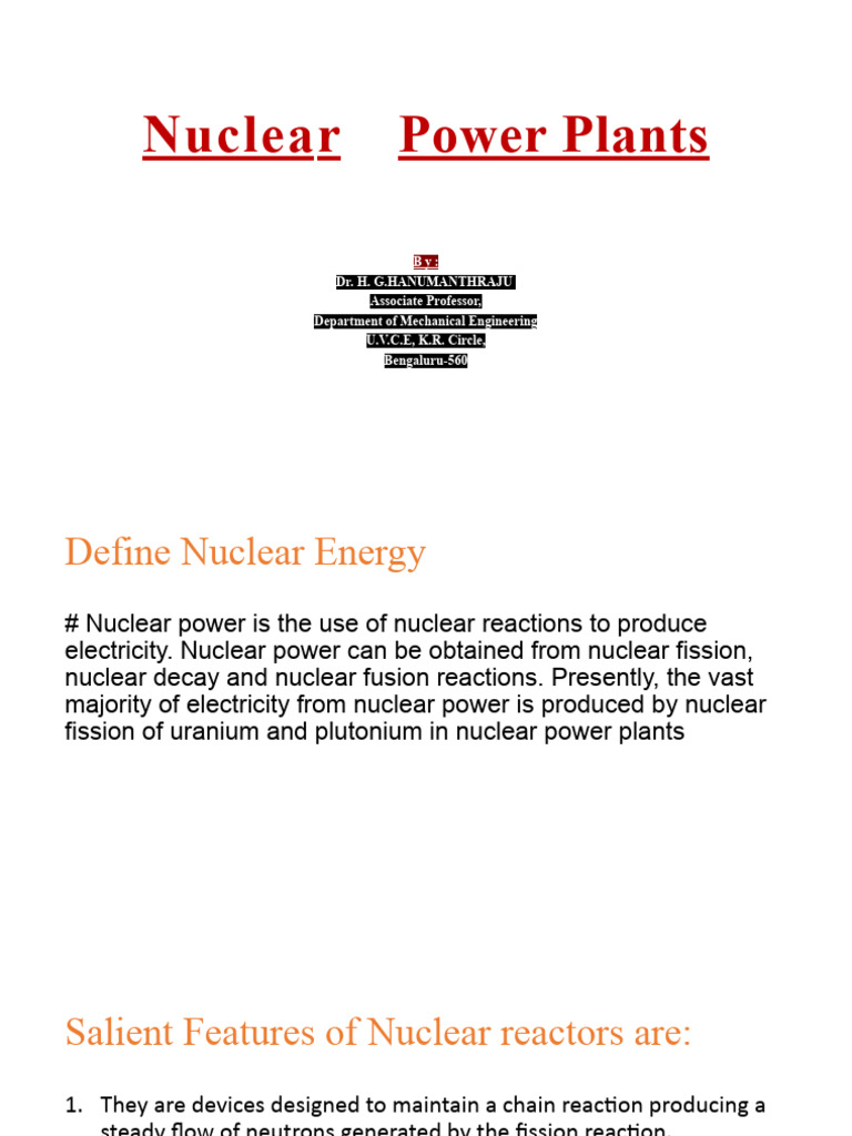 Nuclear | PDF | Pressurized Water Reactor | Nuclear Reactor