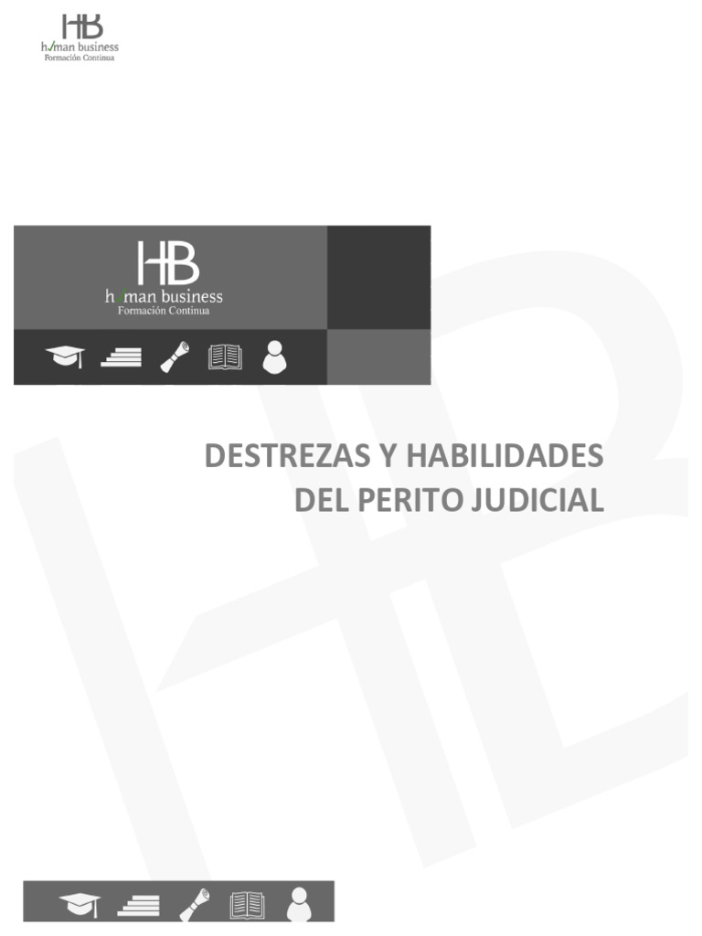 02 Destrezas y Habilidades Del Perito | PDF | Hablar en público