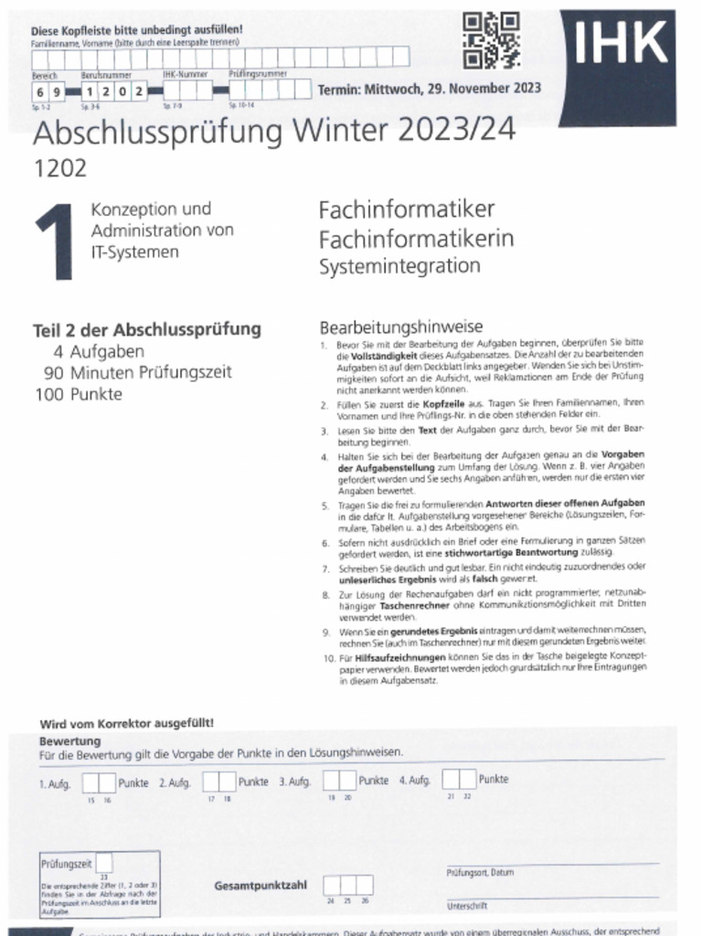 W23 FISI AP2 Teil1 | PDF