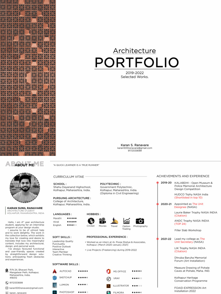 Karan Portfolio For Issuu | PDF