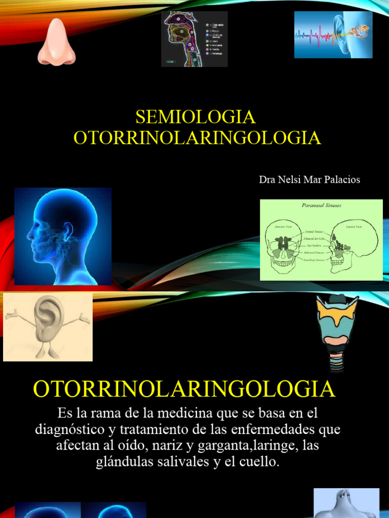 Clase 6 (Semiología en ORL) | Descargar gratis PDF | Otorrinolaringología | Anatomía humana
