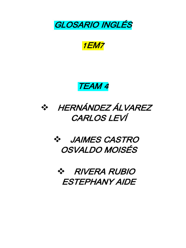 Glosarios Color | PDF | Goods | Economics