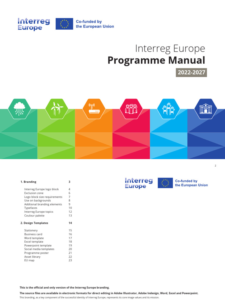 Programme Brand Book 7-2021 | PDF | Logos | Typefaces