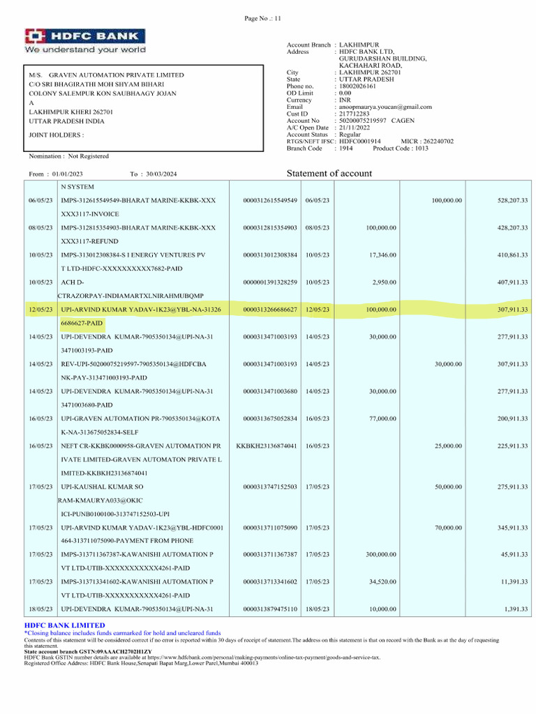 Statement Proof | PDF