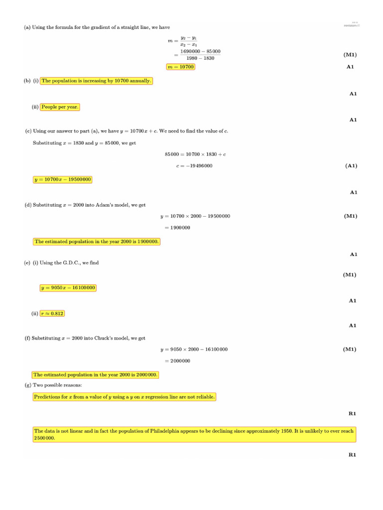 Revision Village P2 - MS | PDF