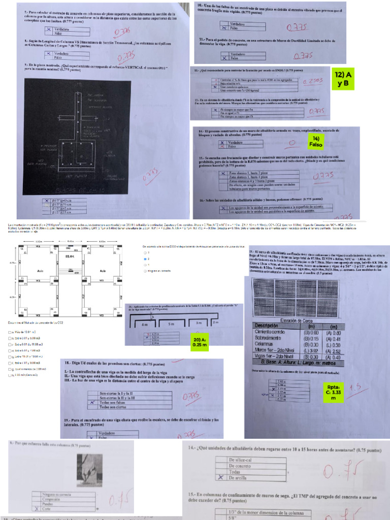 Repaso Del Examen Final en Const. 1 | PDF