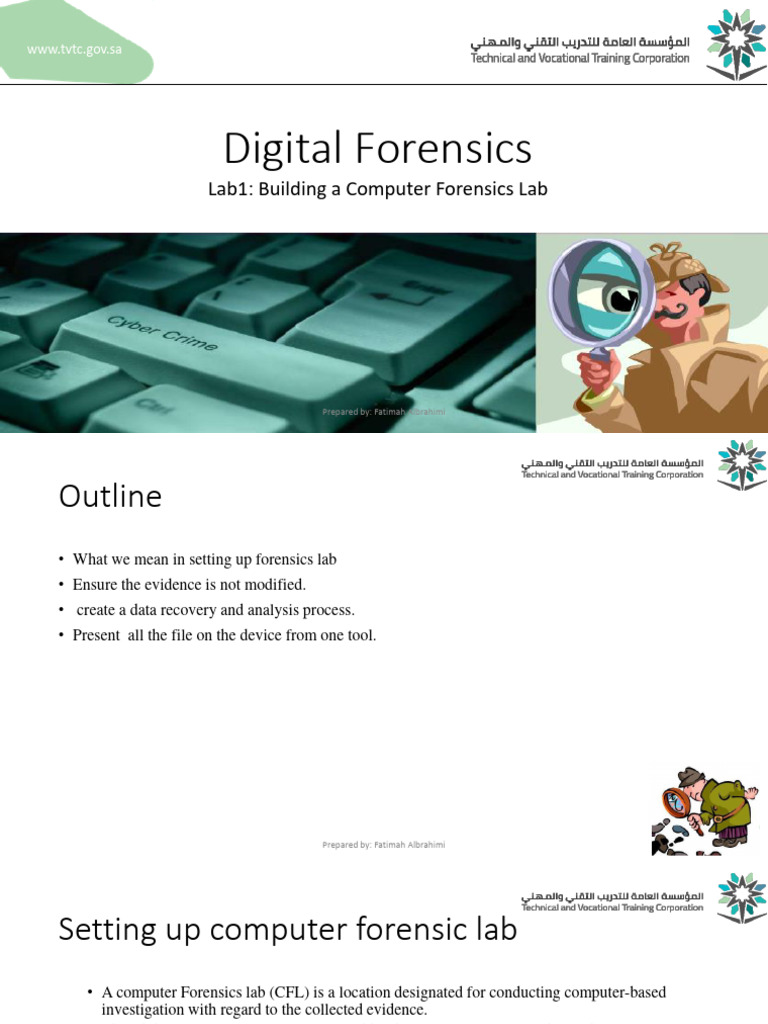 Lab1- Building a Computer Forensics Labs | PDF | Computer Forensics | Information Technology ...