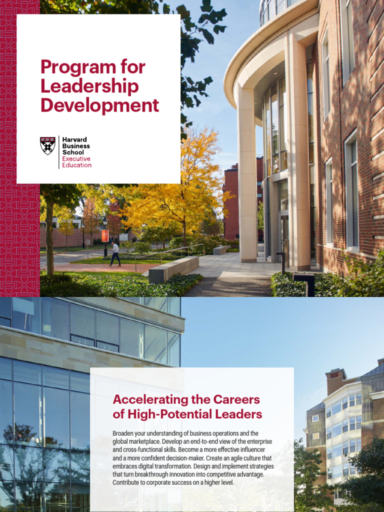 Leadership Development Brochure | PDF | Strategic Management | Leadership