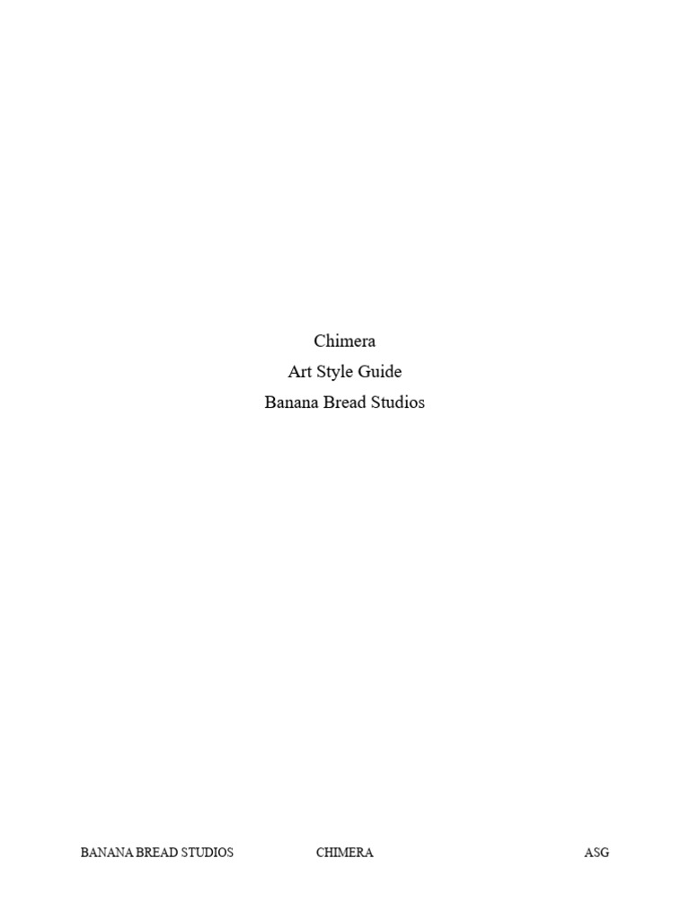 Chimera Asg-3 | PDF | Lighting | Texture Mapping