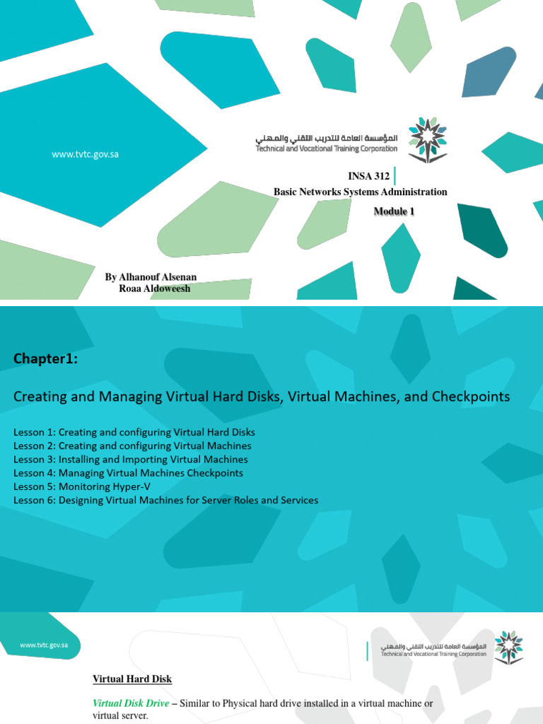 INSA312-Chapter 1 | PDF | Hyper V | Virtualization