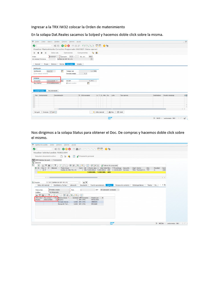 Tilde Concluir SOLPED | PDF