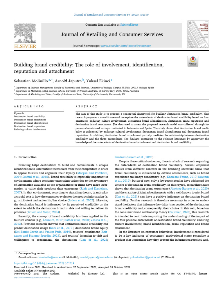 Building Brand Credibility | PDF | Brand | Reputation