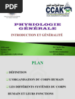 Cours de Physiologie Humaine | PDF | Cellule (Biologie) | Physiologie