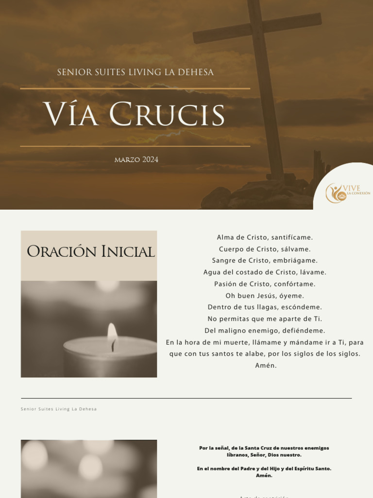 Reflexiones Del Via Crucis 2024 Pdf Orador Del Señor Cristo Título