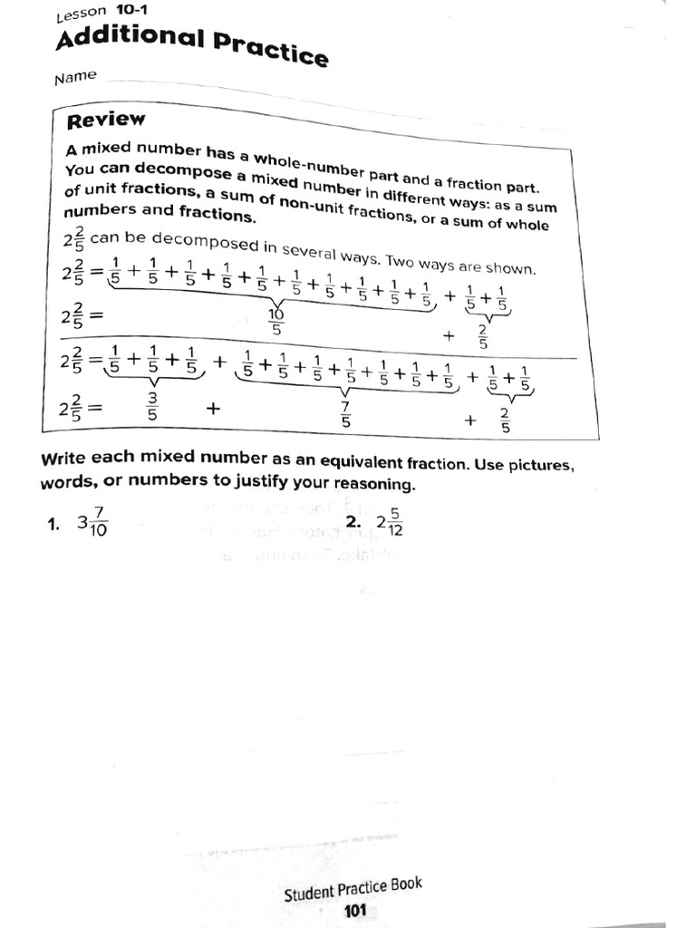 All Unit 10 Practice Book Grade 4 | PDF