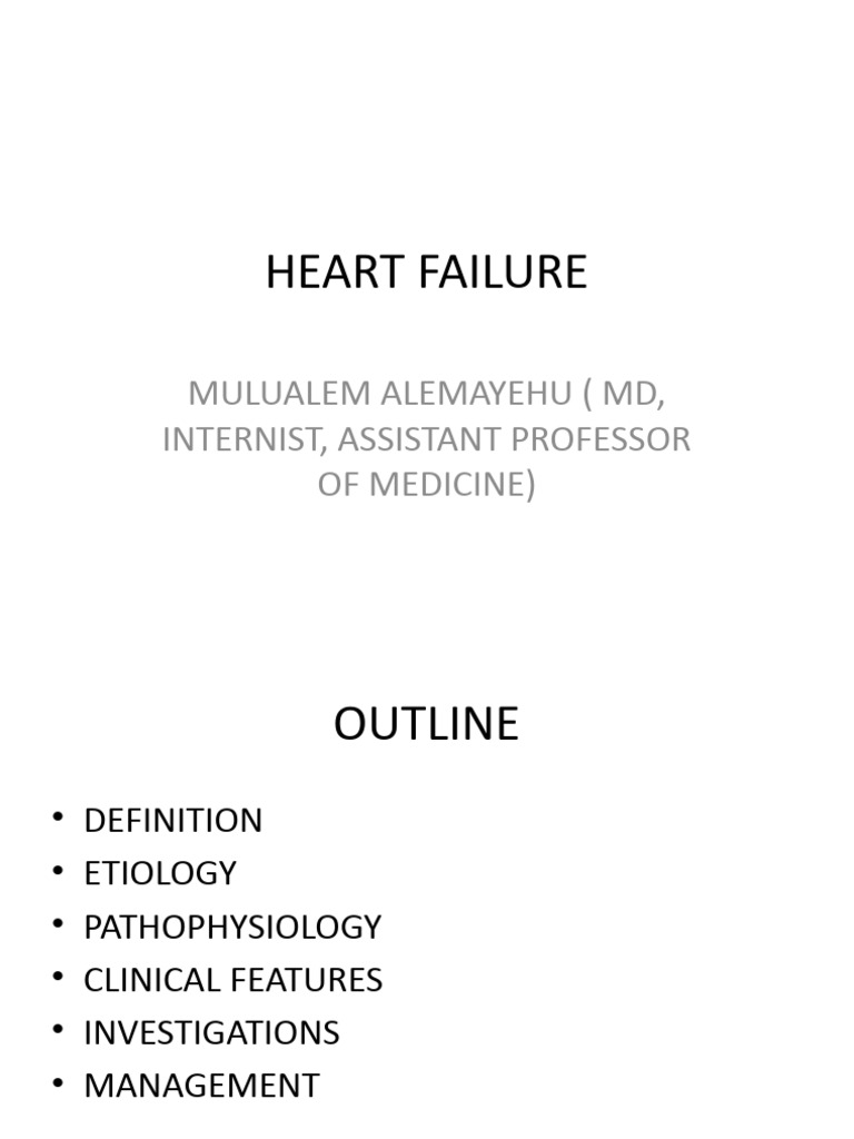 Heart Failure | PDF | Heart Failure | Respiratory Diseases