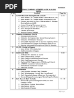CSC Rate Chart for 2025 Services | PDF