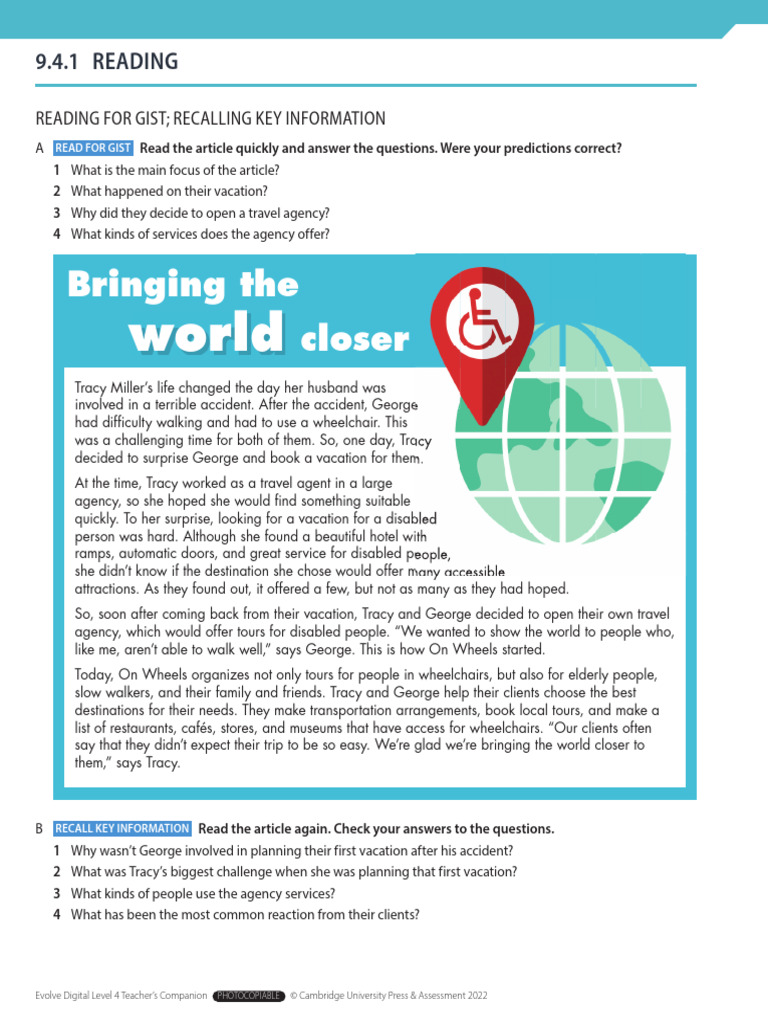 Evolve - Digital - Level 4 - Worksheets - 9.4.1 | PDF | Social Science