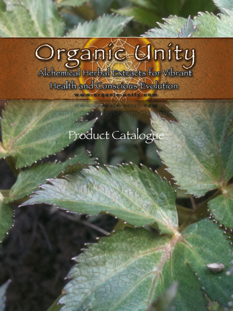 Organic Unity Product Catalogue | PDF | Ayurveda | Chakra