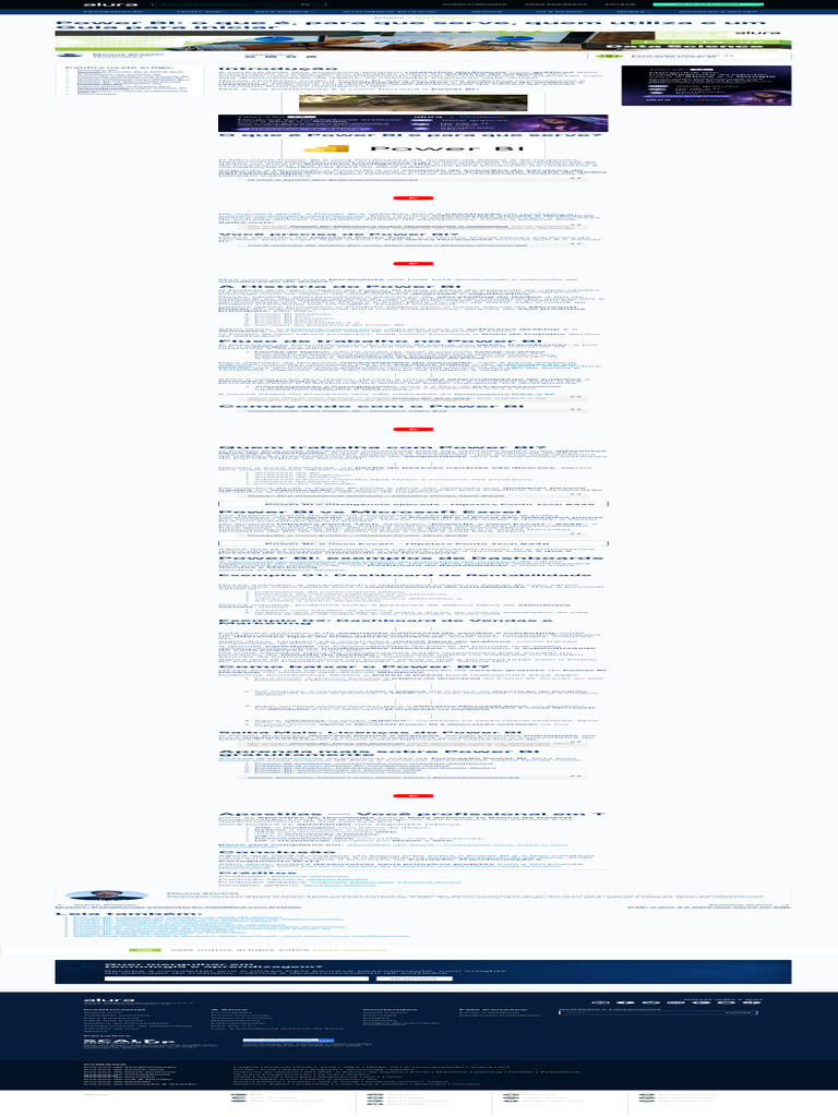 O Que É Power BI - para Que Serve e Um Guia para Iniciar - Alura ...
