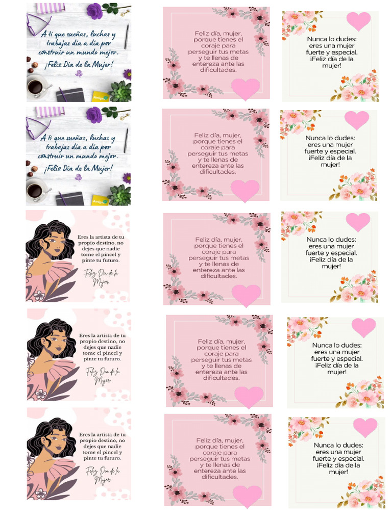 Dia De La Mujer Pdf