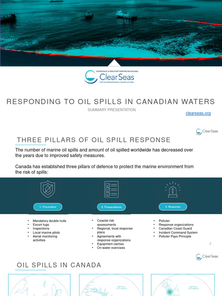 Oil Spill Response Summary EN | PDF | Petroleum | Oil Spill