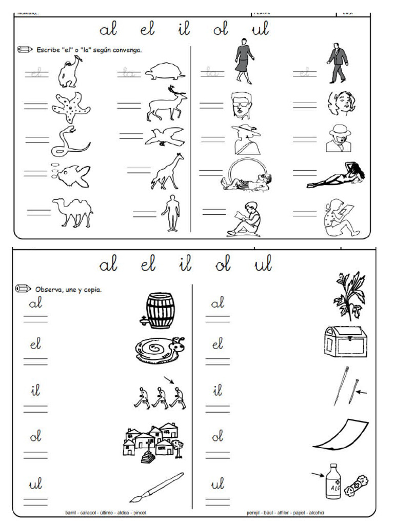 Fichas Lalelilolu Alelilolul | PDF