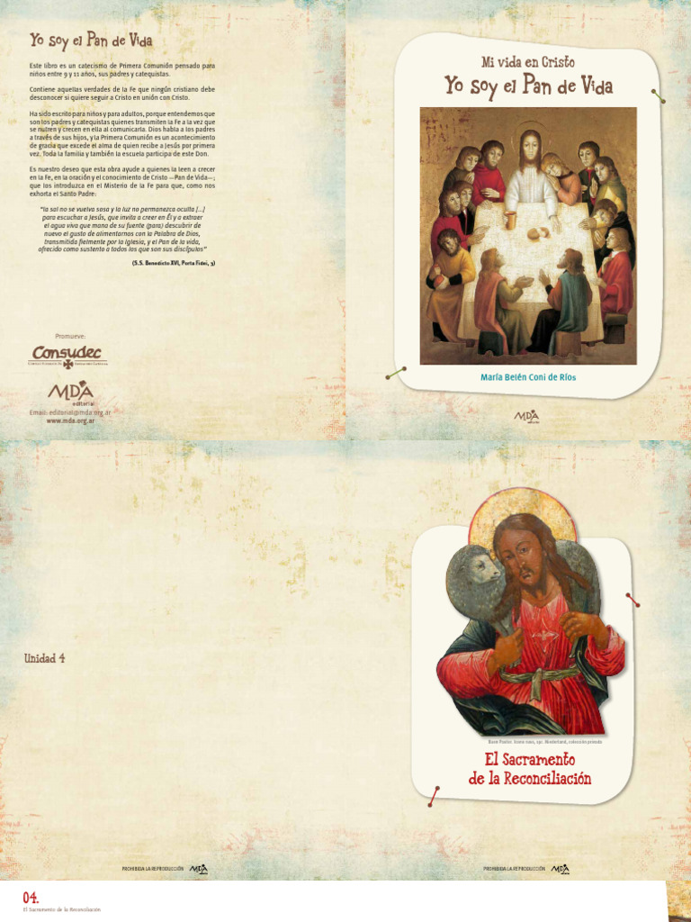 Unidad 4 Yo Soy El Pan de Vida | PDF | María, madre de Jesús | Gracia ...