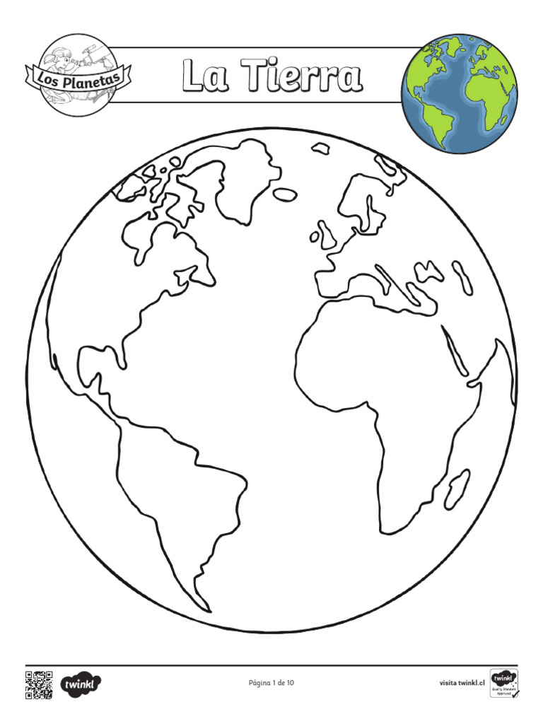 CL CN 1695658133 Hojas para Colorear Los Planetas - Ver - 1 | PDF ...