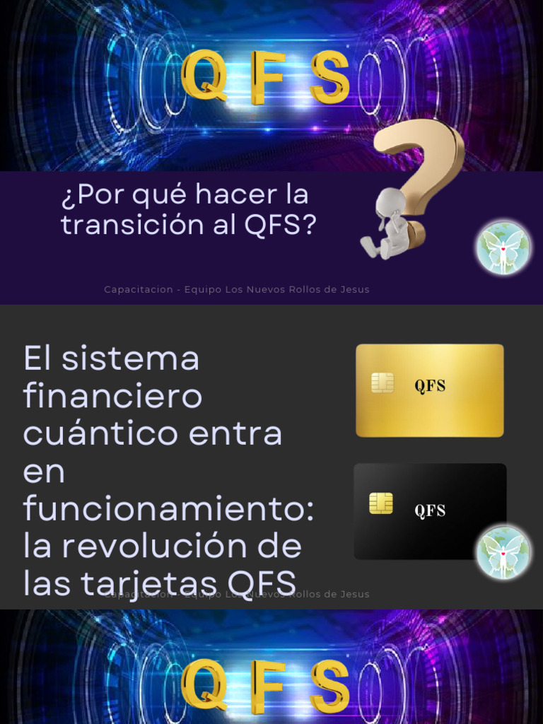 QFS Uso de Las Tarjetas Cuánticas | PDF | Dinero | Tarjeta de débito