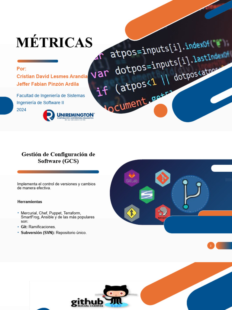 MÉTRICAS | PDF | Software | Ingeniería de software