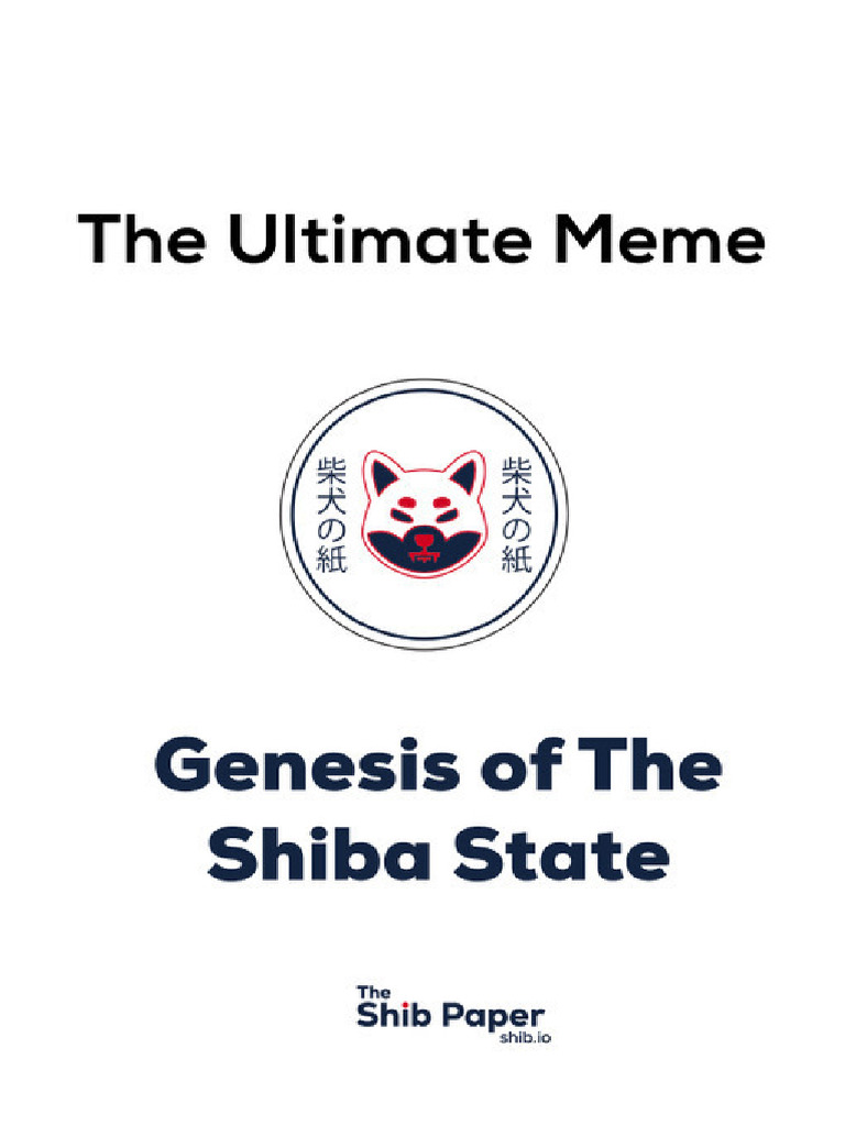 Genesis of The Shiba State | PDF | Governance | Justice