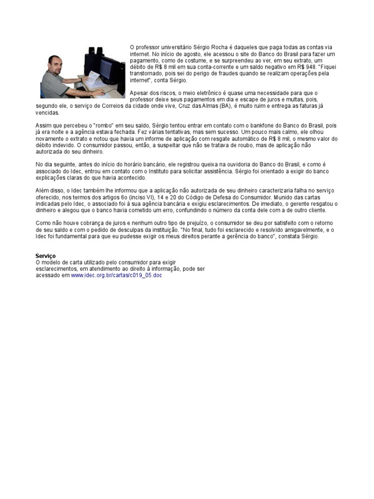 Modelo Carta Pedido Esclarecimento | PDF | Finanças e Administração de ...