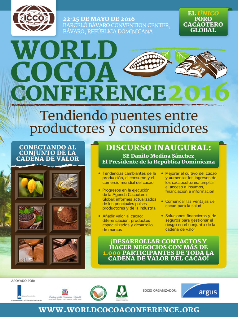 World Cocoa Conference 2016 Brochure Spanish | Descargar gratis PDF ...