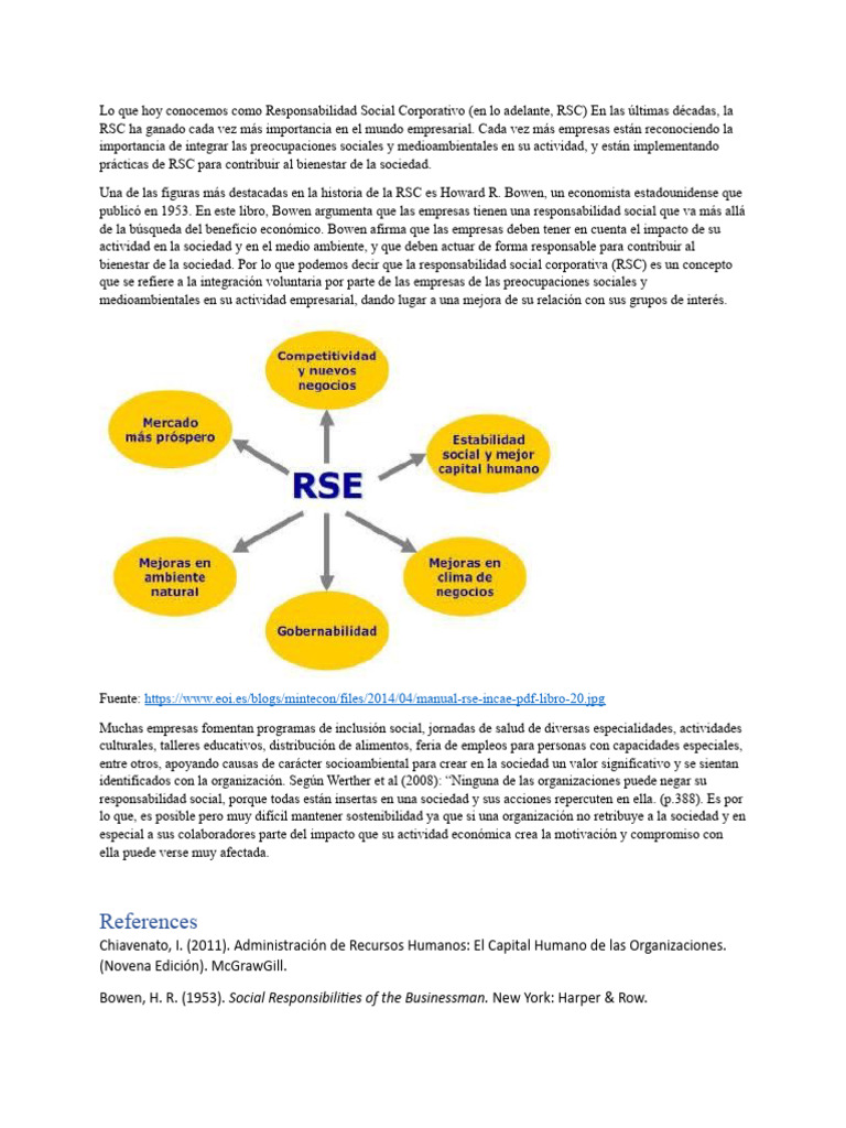 Responsabilidad Social Corporativo | PDF | Responsabilidad social corporativa | Business