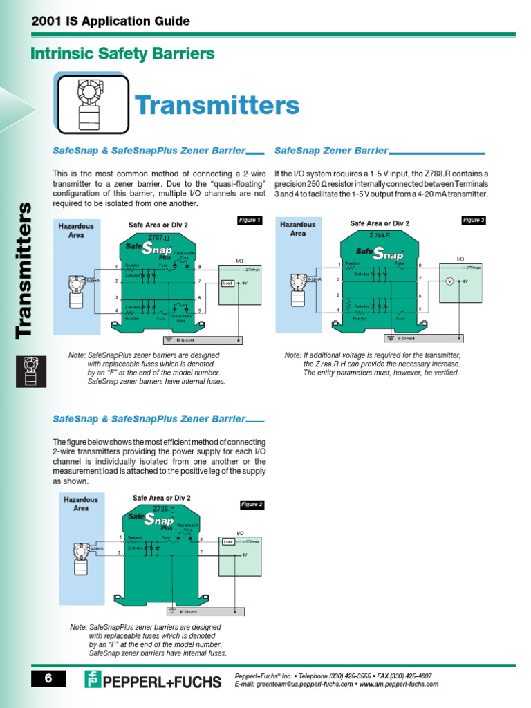 Barrier Analog Inputs | Download Free PDF | Power Supply | Electromagnetism