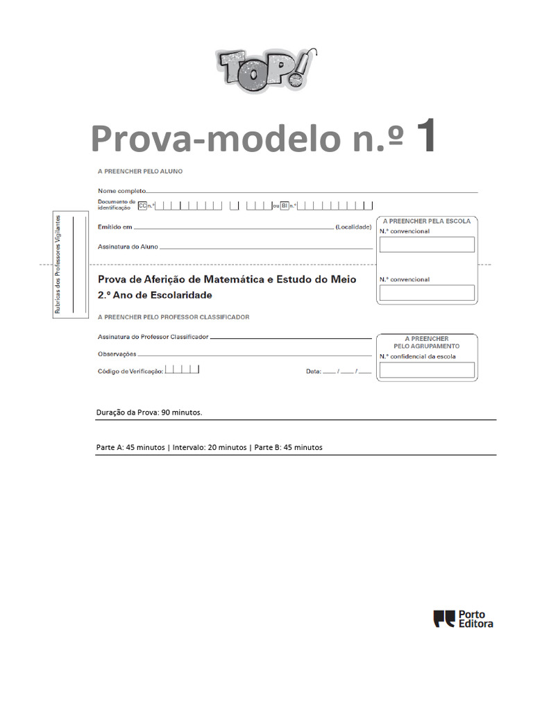 TOP-Prova-Modelo-1-Matemática-Estudo-do-Meio | PDF | Polígono | Vértice (Geometria)