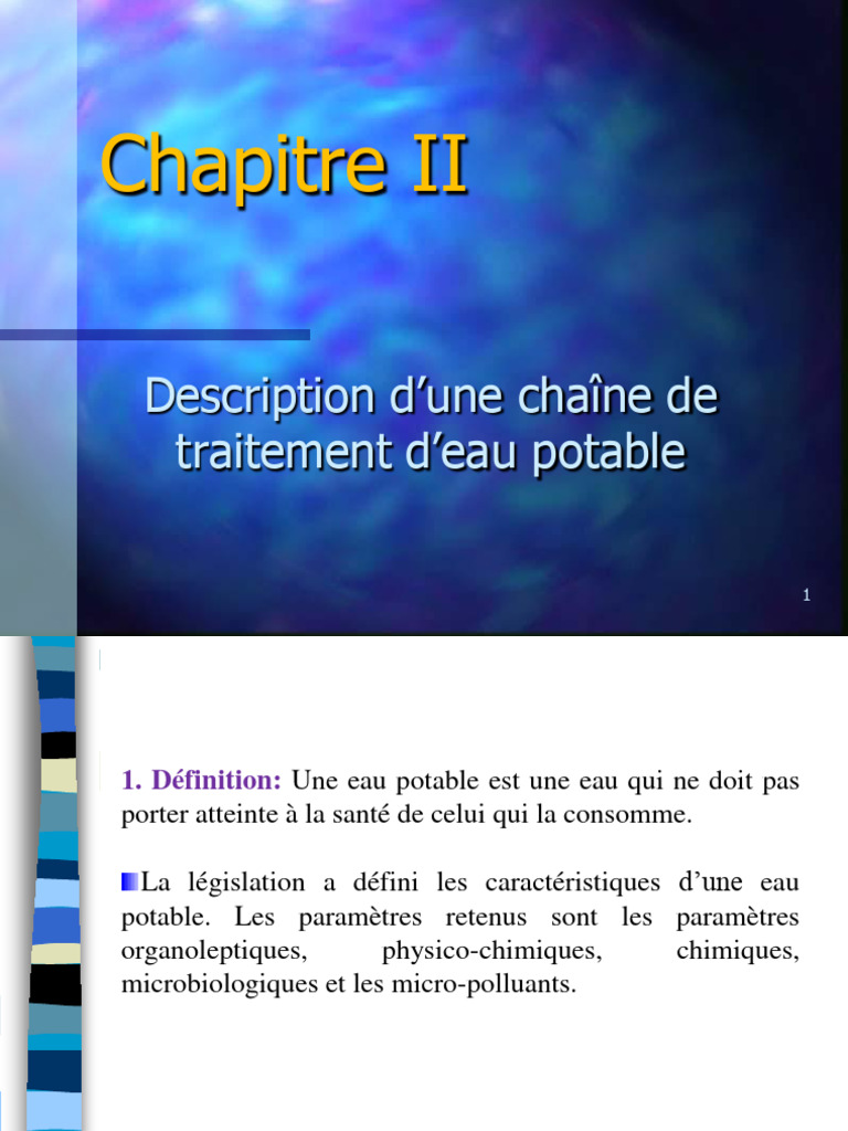 Ali Eau Potable | PDF | Boire de l'eau | Eau
