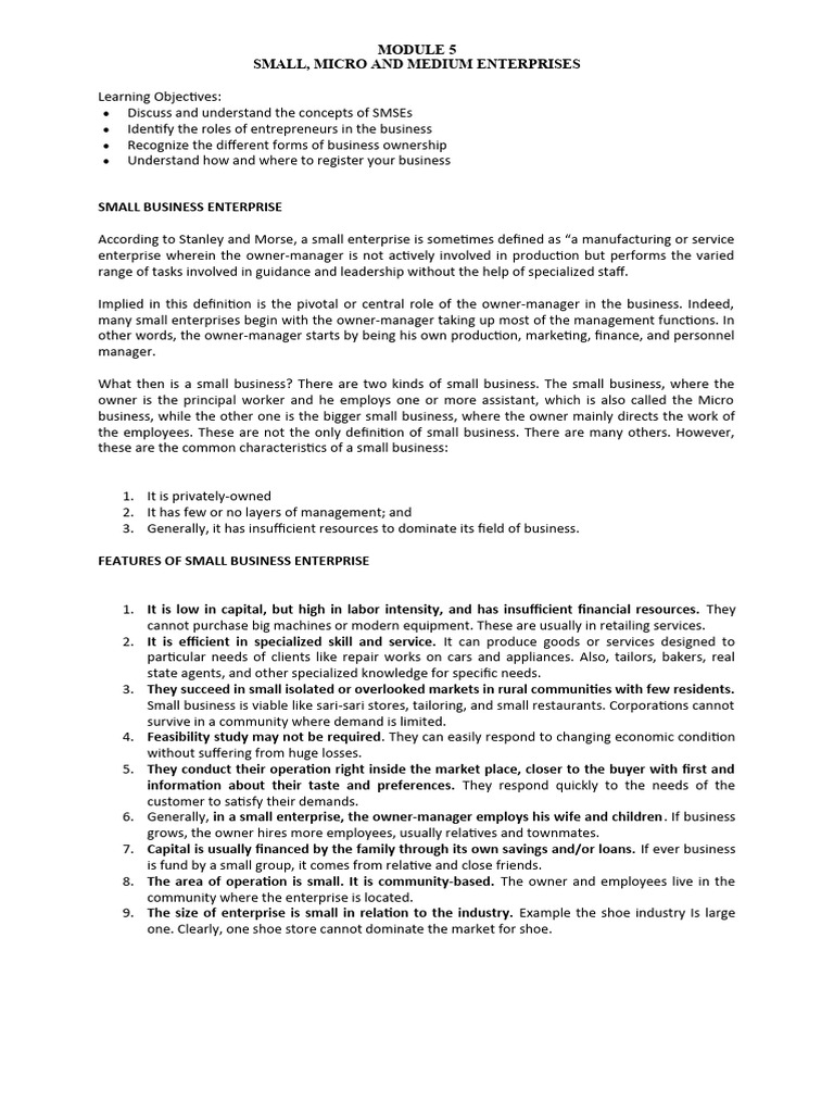 Module 5 | PDF | Sole Proprietorship | Corporations