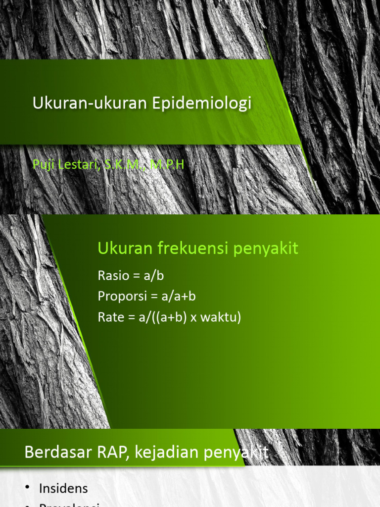 Ukuran-Ukuran Epid | PDF