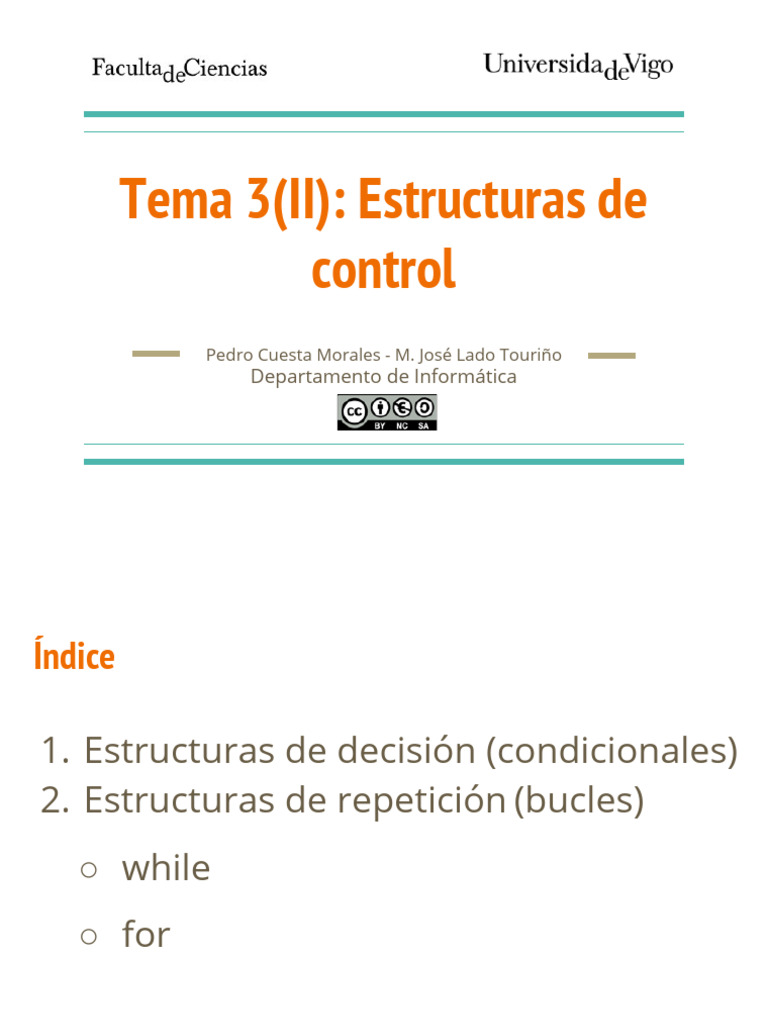 Tema3 Python 2 | PDF | Python (lenguaje de programación) | Flujo de control