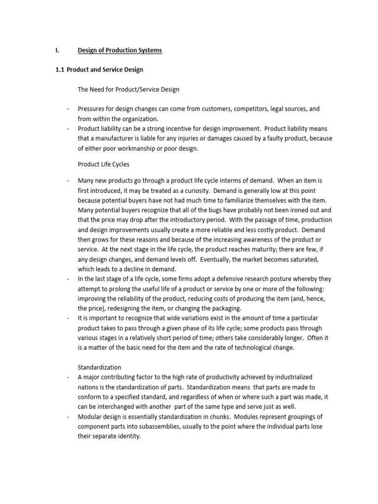 Hand Out Design of Productions System | PDF | Automation | Robot