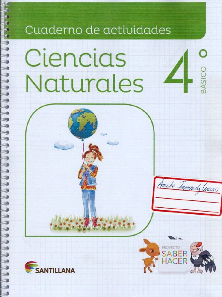 Cuadernillo Ciencias 4 Basico | PDF